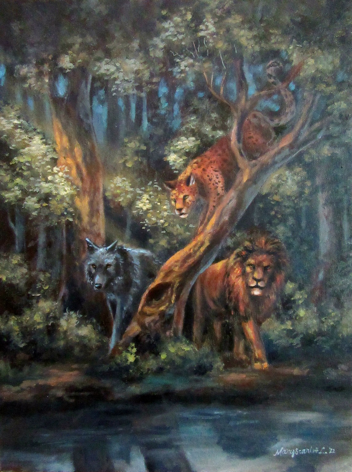 Three Beasts – Mary Scarlett